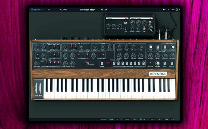 Free Arturia V Collection bass bundle demo | 16 Sounds